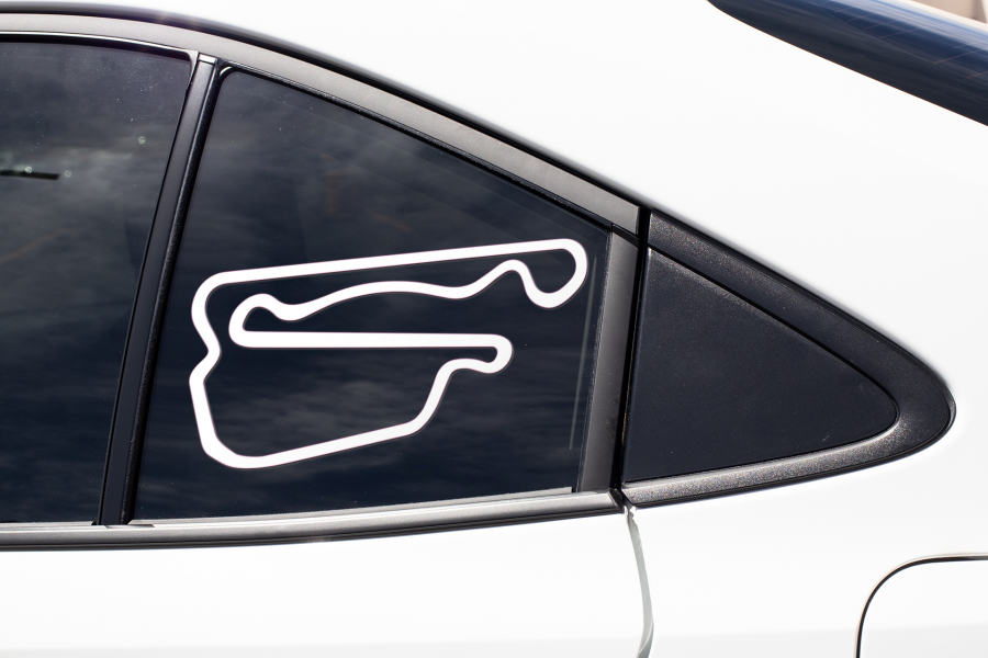 AMP Track Sticker – Adams Motorsports Park